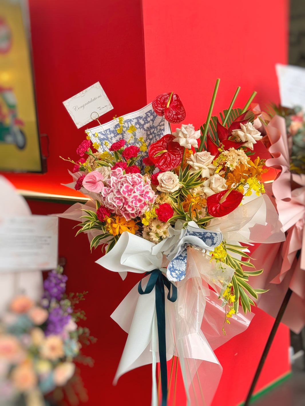 KL/Selangor Grand Opening Floral Designs – Elegant Flower Stand & Bloom ...